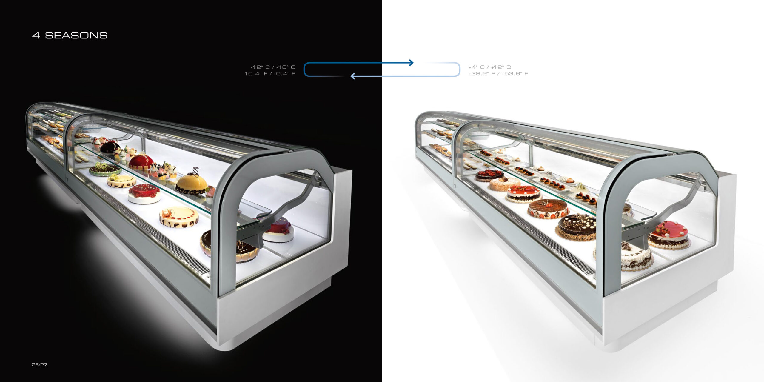 ifi Cloud Horizontal-Gelato Display - Cuisine Craft II