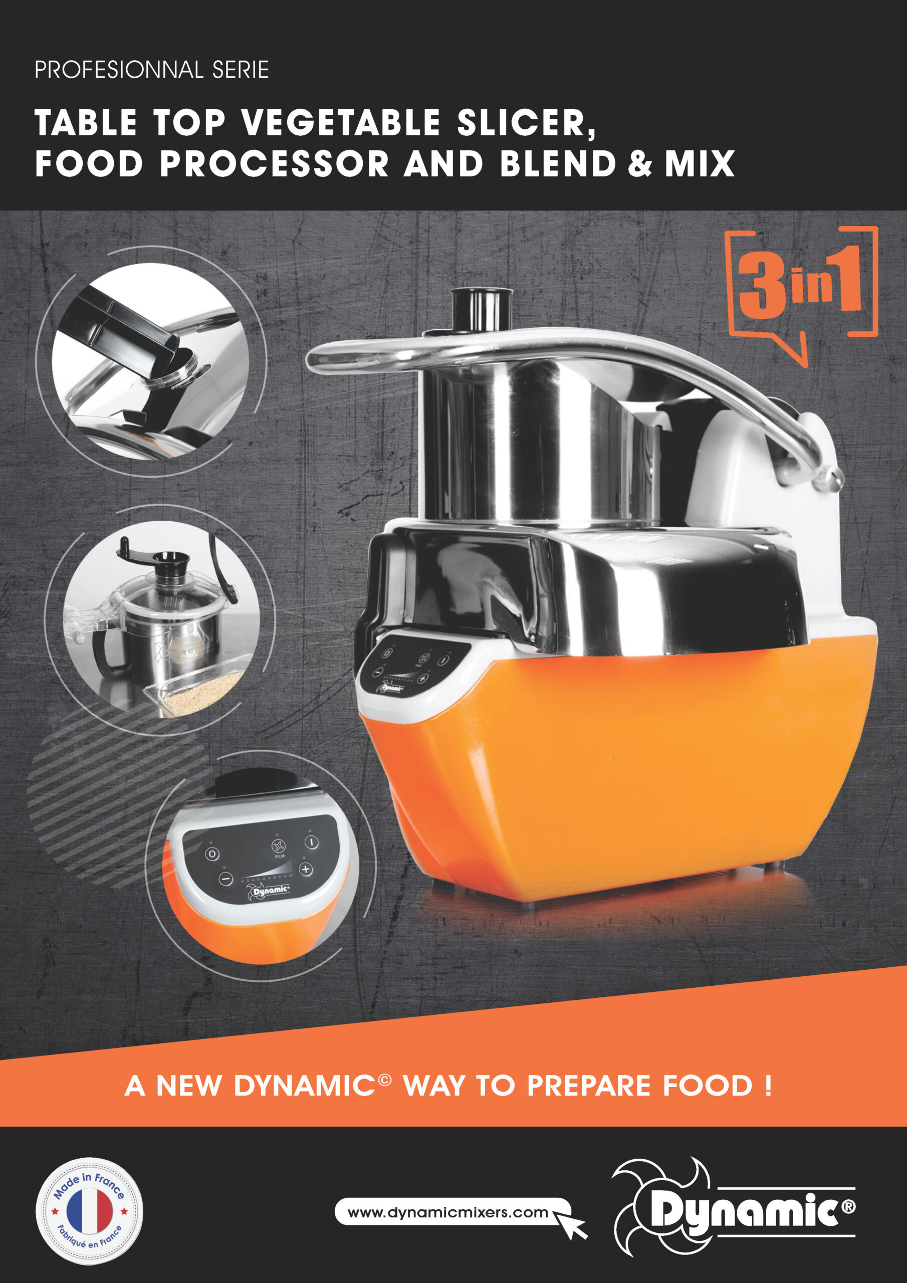 Dynamic Food Processor Mixer รุ่น Combine vegetable / Food Processor ...